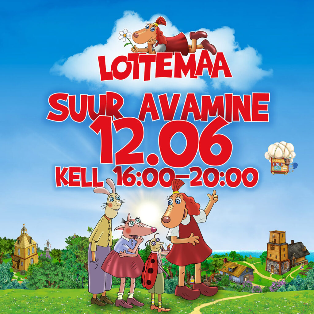 Lottemaa avab väravad 12.06! | LOTTEMAA teemapark