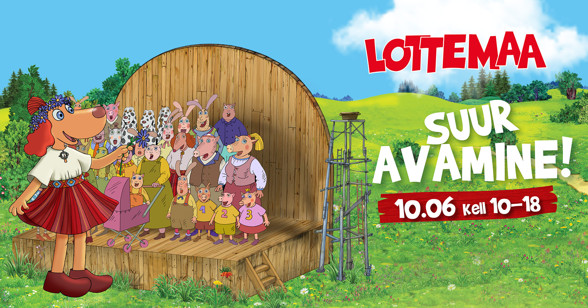 Lottemaa 10: avamine 2023 | LOTTEMAA teemapark